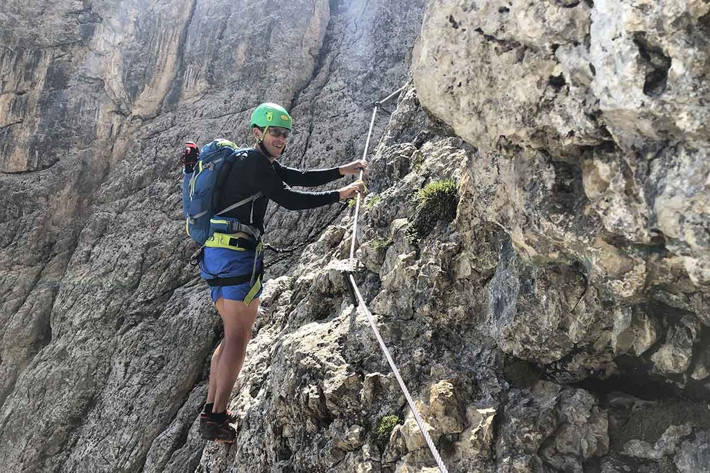 Ferrata degli Alleghesi al Monte Civetta - Dolomiti SkiRock