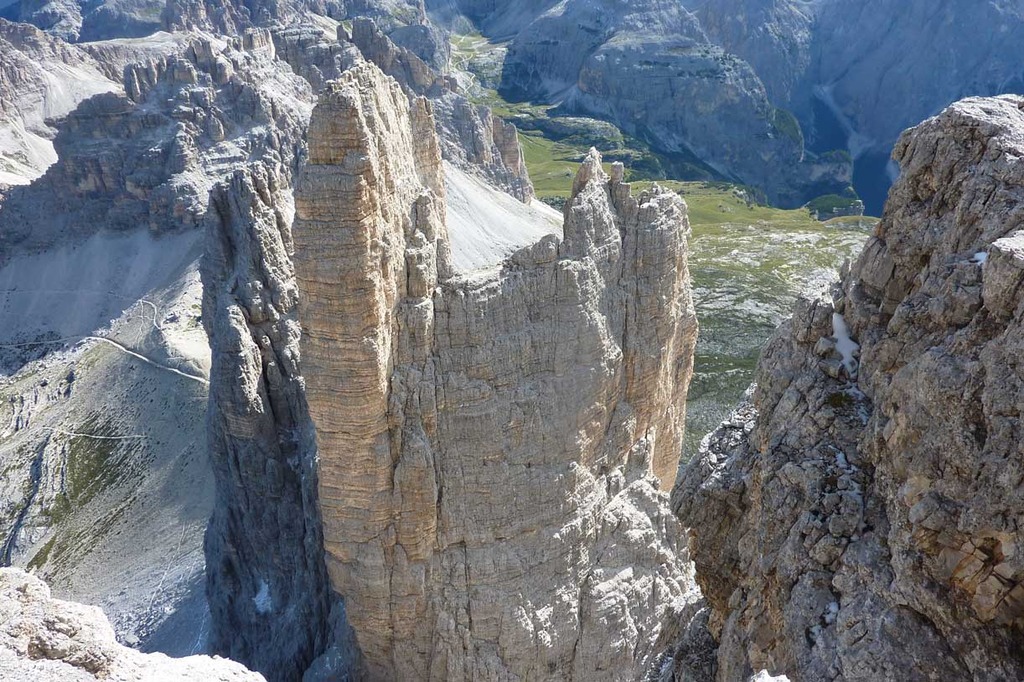 Cima Grande di Lavaredo Climbing Route - Dolomiti SkiRock