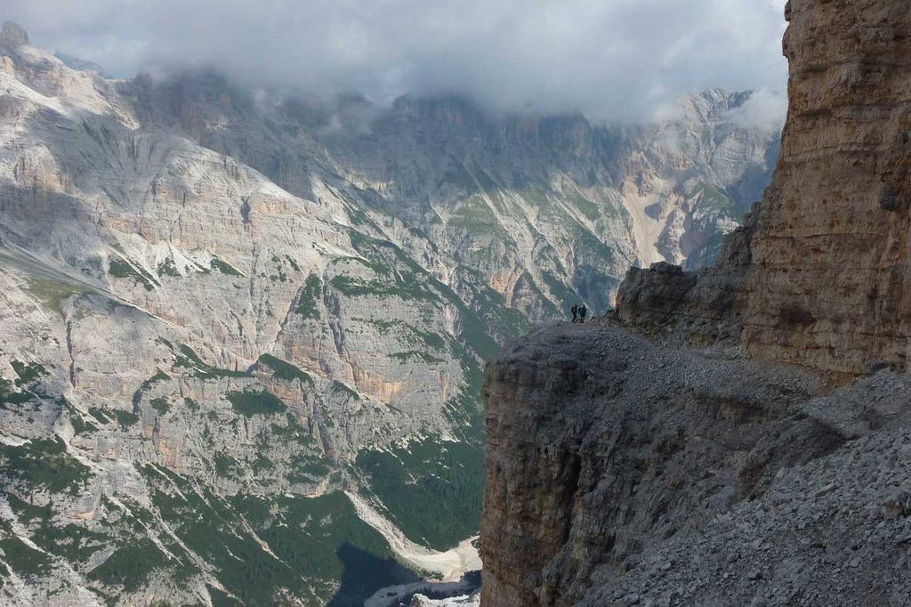 Ferrata Lipella alla Tofana di Rozes - Dolomiti SkiRock