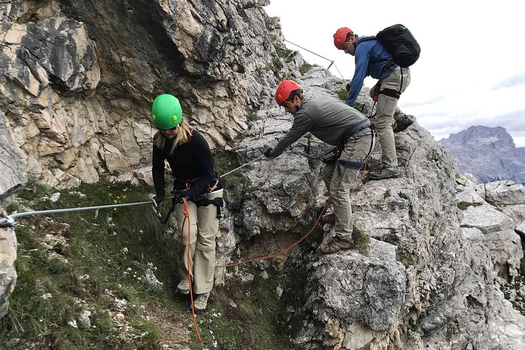 Ferrata per Principianti a Cortina - Dolomiti SkiRock