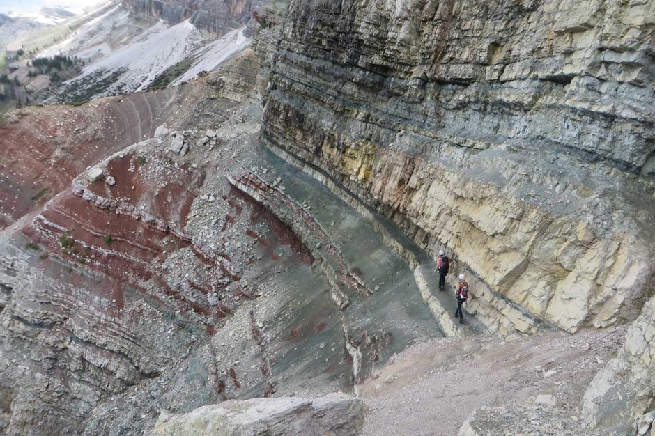 Sentiero Ferrato Astaldi alla Tofana di Mezzo - Dolomiti SkiRock