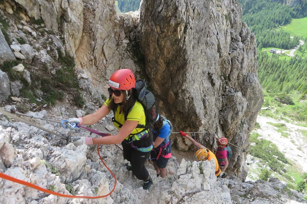 Via Ferrata degli Alpini - Dolomiti SkiRock