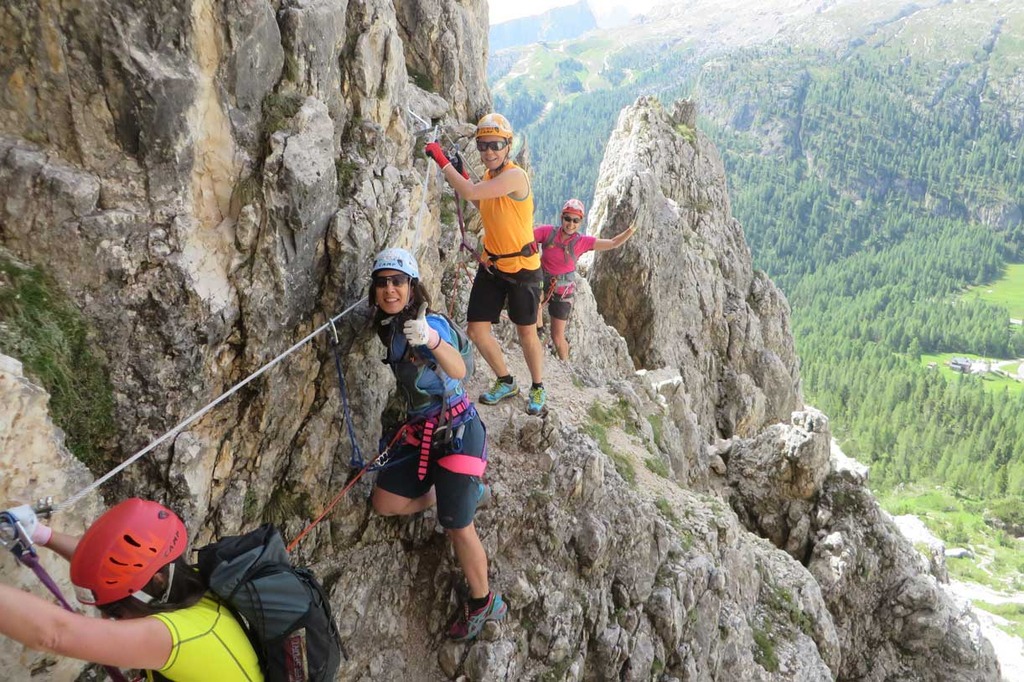Via Ferrata degli Alpini - Dolomiti SkiRock