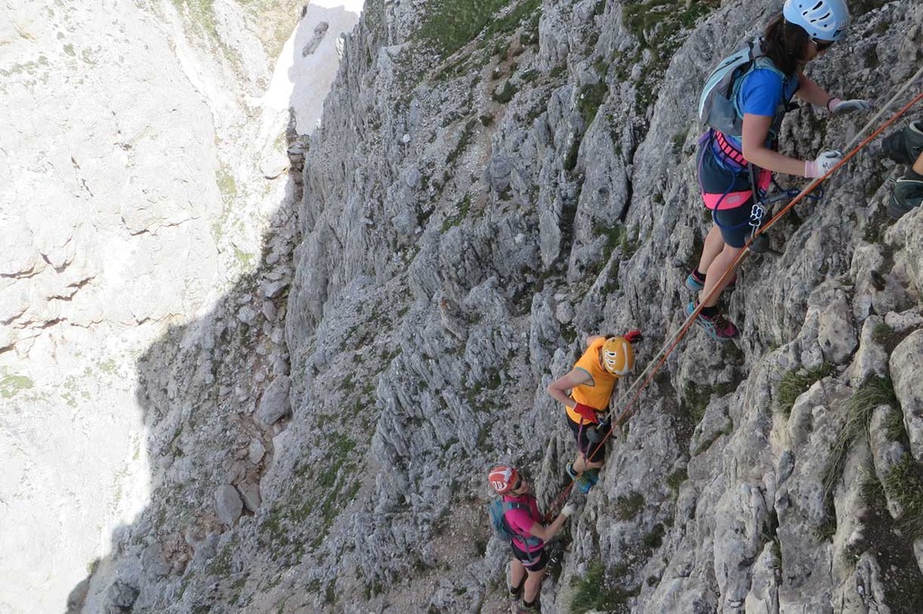 Via Ferrata degli Alpini - Dolomiti SkiRock