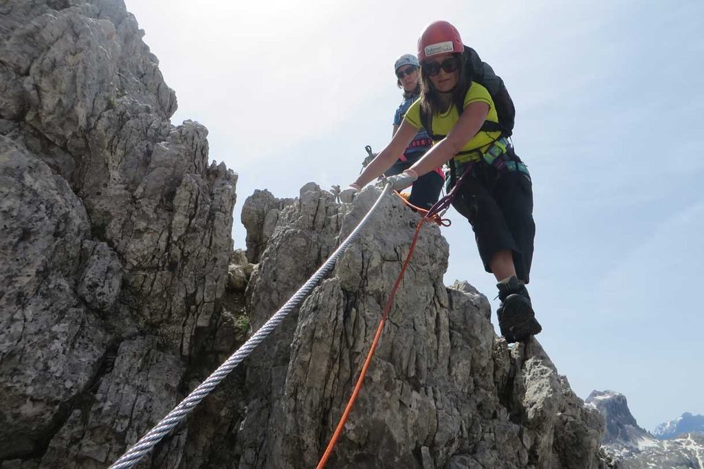 Via Ferrata degli Alpini - Dolomiti SkiRock