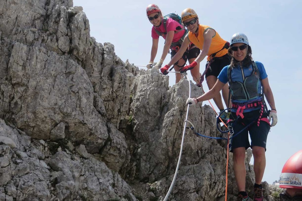 Via Ferrata degli Alpini - Dolomiti SkiRock