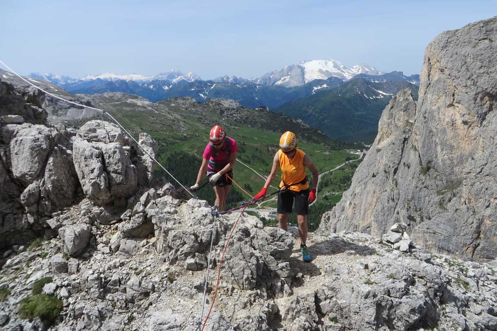 Via Ferrata degli Alpini - Dolomiti SkiRock