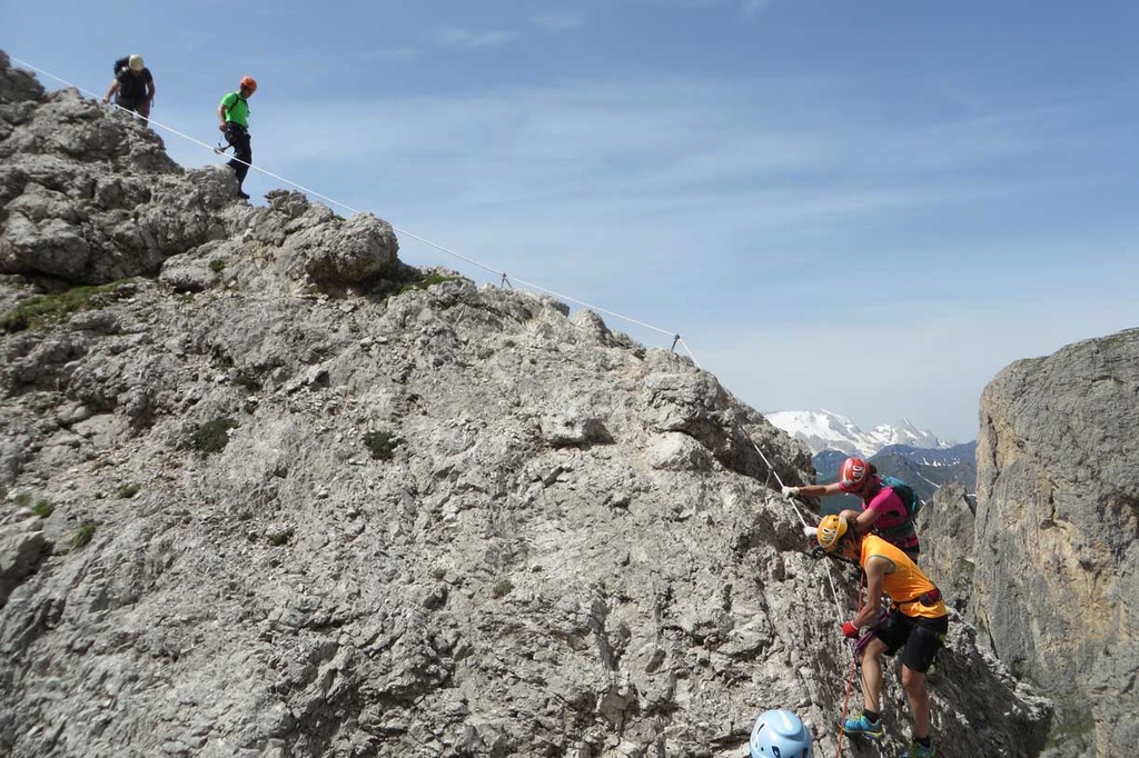 Via Ferrata degli Alpini - Dolomiti SkiRock