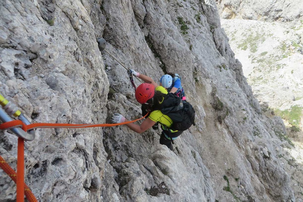 Via Ferrata degli Alpini - Dolomiti SkiRock