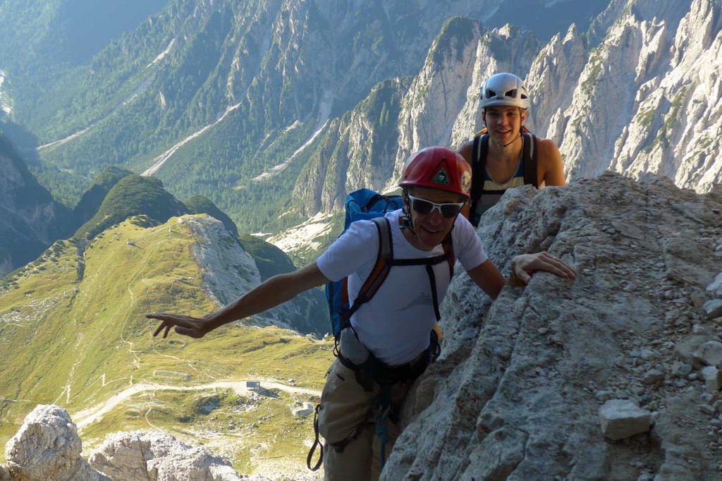 Normal Route on Cima Grande di Lavaredo - Dolomiti SkiRock