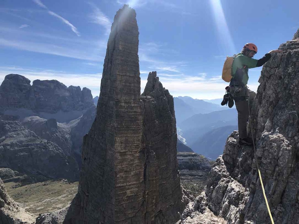 Spigolo Dibona alla Cima Grande di Lavaredo - Dolomiti SkiRock