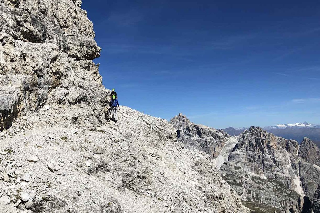 Spigolo Dibona alla Cima Grande di Lavaredo - Dolomiti SkiRock