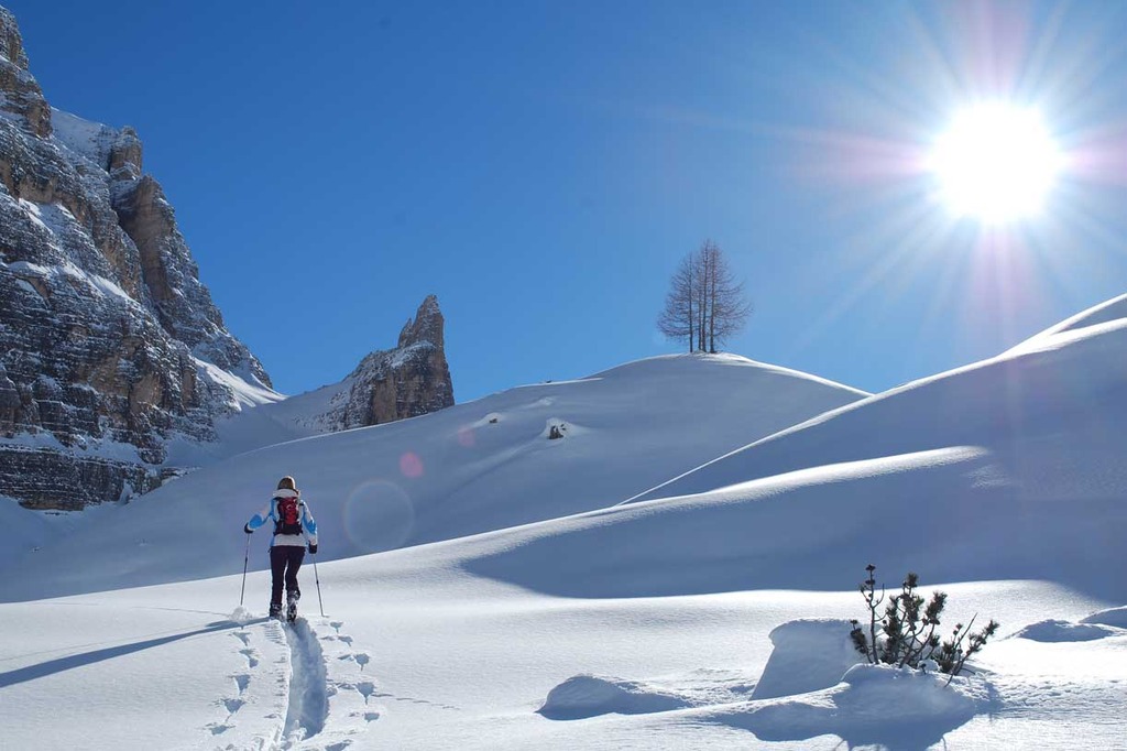 Sci Alpinismo in Dolomiti con Guida Alpina - Dolomiti SkiRock
